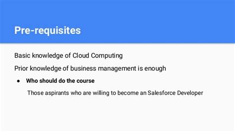 Salesforce Ppt Pdf