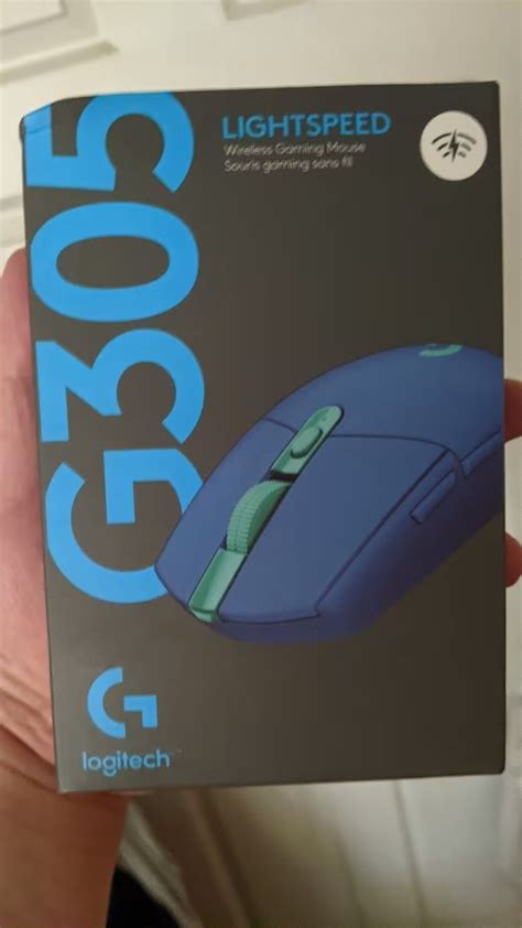 Bnib Logitech G305 Wireless Gaming Mouse Blue Jawa