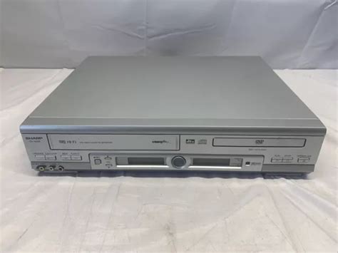 Sharp Dv Nc65 Vhs Video Cassette Recorder Vcr Dvd Cd Player Combi No Remote £4200 Picclick Uk
