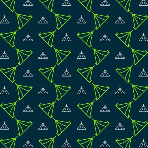 Premium Vector Tent Design Trendy Repeating Pattern Colorful Illustration Background