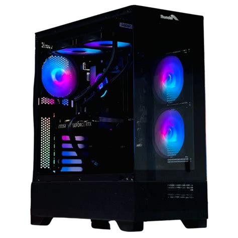 Thunder Jasper Rgb Gaming Case Tgc 627 Atx With 3x Argb Fan
