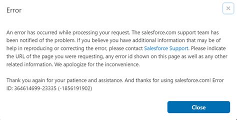 Salesforce Community Publish Error Error Id 925950579 98193