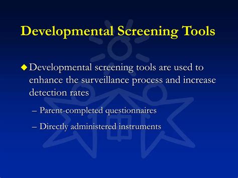 Ppt Developmental Screening Tools Powerpoint Presentation Free Download Id 172967