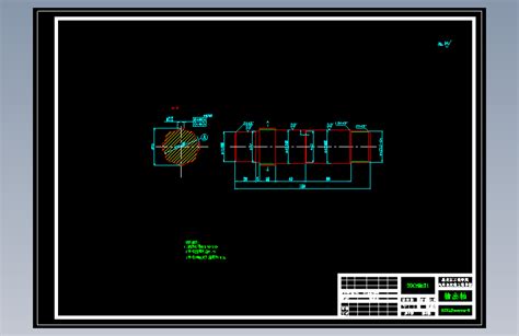 Hljit 8八档三轴式变速器的设计【7张cad图纸】含cad图纸说明 Autocad 2004 模型图纸下载 懒石网