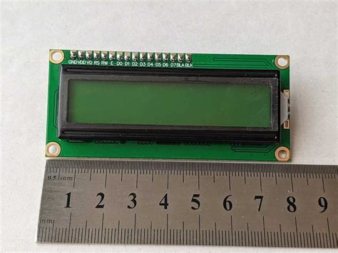 Дисплей 16x2 Lcd 1602 I2c символьный для Arduino Еsp Raspberry Pi