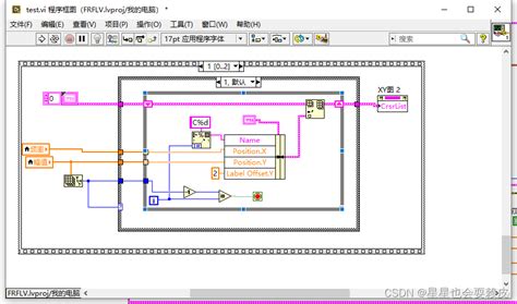 【labview】波形图的游标自定义并生成图像png Labview波形图怎么加游标 Csdn博客