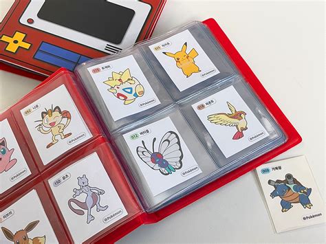 귀여운 포켓몬 스티커북 팔아요 뮤 스티커 기타 유아동용품 중고나라