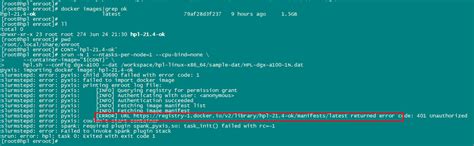 slurmstepd error pyxis [error] url registry v2