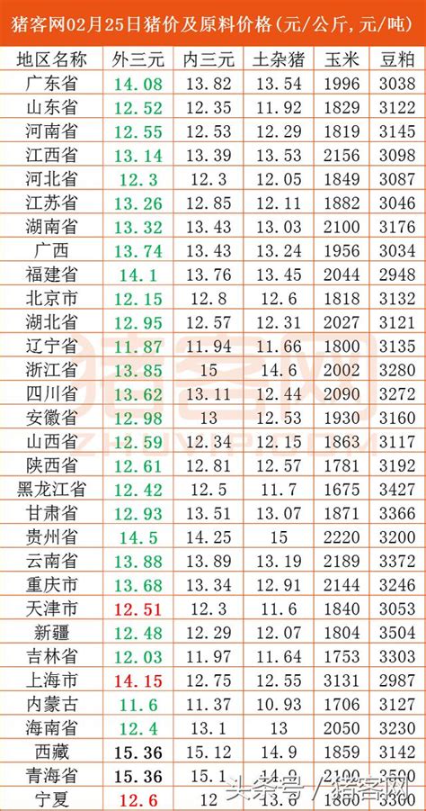 豬客網趙輝：2月25日豬價 跌回節前價格~ 每日頭條