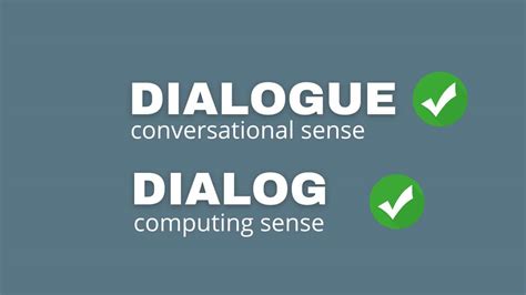 Dialogue Vs Dialog Which One Should You Use Capitalize My Title