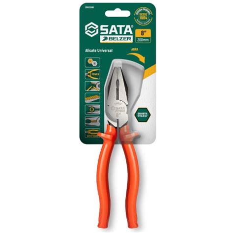 Alicate Universal Aço Cromo Vanádio 8 219022bbr 219022bbr Belzer