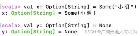 用一个例子告诉你 什么是scala中的option类型option是什么类型 Csdn博客