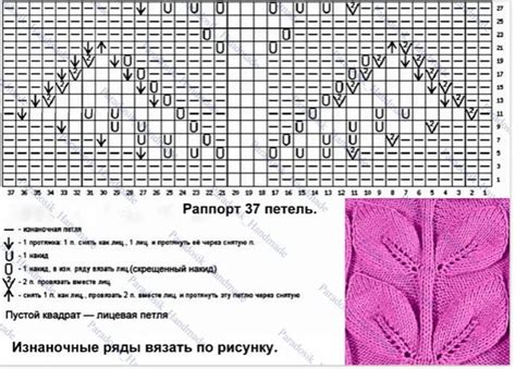 Пуловер оверсайз спицами схема Вязание Схемы вязания Узоры
