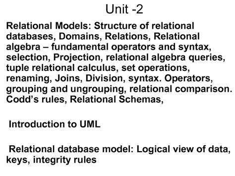 Solution Relational Models Studypool