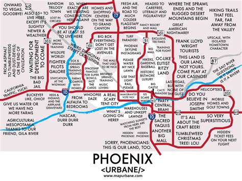 Printable Map Of Phoenix