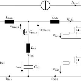 Extended Equivalent Circuit Of Figure 2 To Model Switching Behaviour Download Scientific Diagram