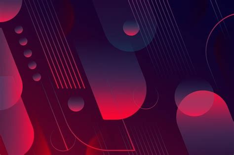 그라데이션 기하학적 배경 무료 벡터