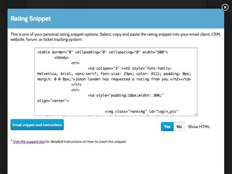Hively How Do I Copy And Format The Full Html Email Snippet