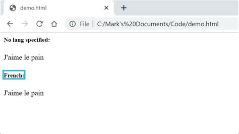 Html Lang Attribute Affects Speech Synthesis By Windows Narrator Youtube