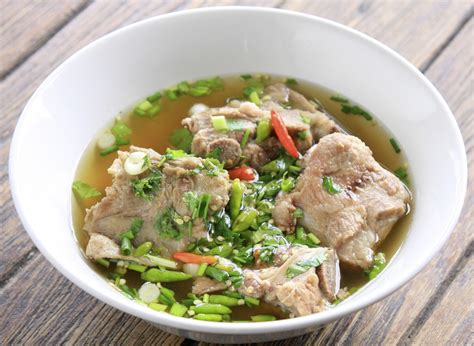ต้มแซ่บกระดูกอ่อน Food Thailand