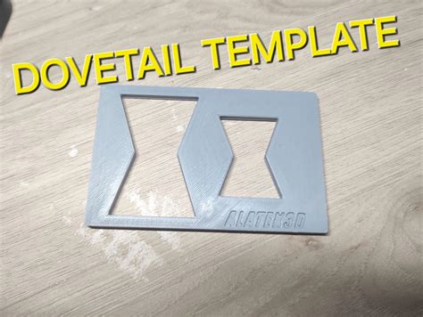 Dovetail Template For Woodworking 来自 Luca Ciardiello Makerworld