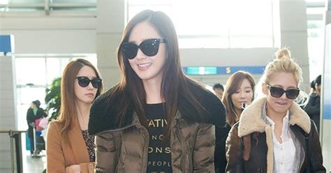 [포토] 소녀시대 유리 윤아 효연 공항은 그녀들의 런웨이