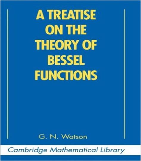 دانلود کتاب شرحی بر نظریه توابع بسل A Treatise Theory Of Bessel