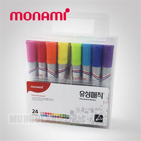 모나미 유성매직 24색 세트 문구랜드