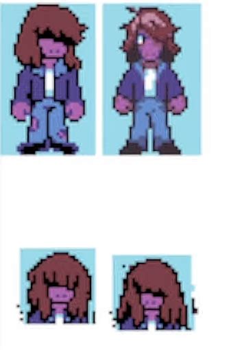 I Deltarune SUSIE CONCEPT ART