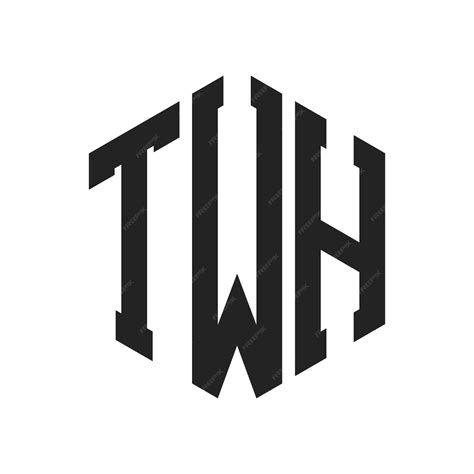 Premium Vector Twh Logo Design Initial Letter Twh Monogram Logo Using