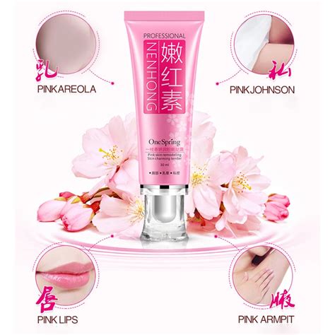 Women Vaginal Lips Private Part Pink Underarm Intimate Whitening Dark Nipple Bleaching Cream