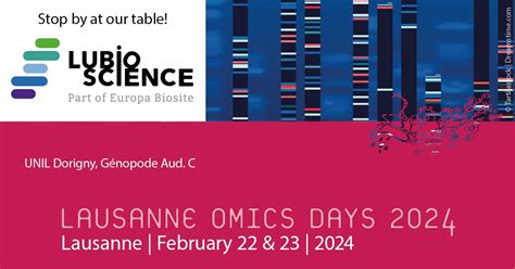 Lubioscience On Linkedin Lausanne Genomics Research Lifescience