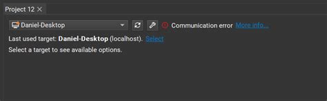 nsight system communication error profiling x86 windows targets