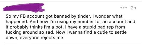 Sigh I Had So Much Sex On Tinder That They Banned Me For Having A Bad Rep R Ihavesex