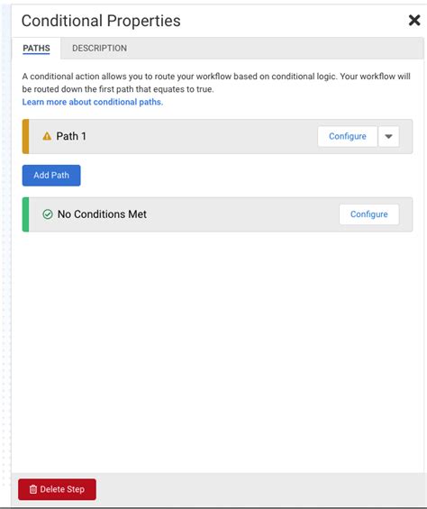 Workflow Step Conditional Ruleset Formassembly Resource Center