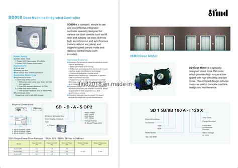 A Synchronous Motor VSD Frequency Inverter Soft Starter VFD AC Drive Elevator Door Inverter