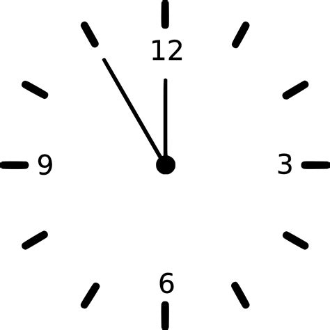 Clock 375 Images Free Svg Image And Icon Svg Silh