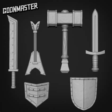 3d Printable Bits Box 30 By Goon Master