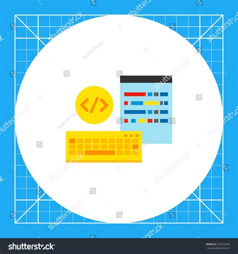 Programming Concept Icon Stock Vector Royalty Free 529732390 Shutterstock