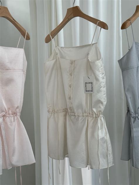 히스 아이당일 Fl 플라워 애플 나시 투웨이 블라우스 4c