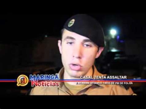 Casal Assalta E Leva Tiros Youtube