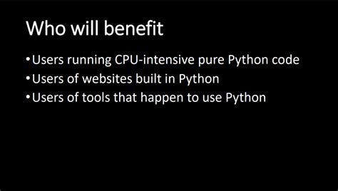 Python 之父爆料:明年至少令 Python 提速 1 倍! 豌豆花下猫 博客园 Python 之父爆料:明年至少令 Python 提速 1 倍! 豌豆花下猫 博客园