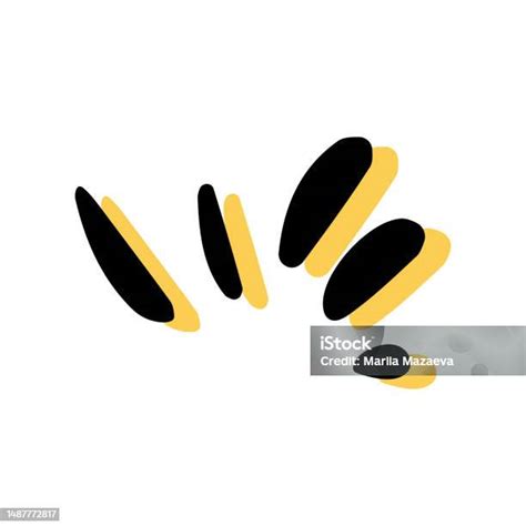 간단한 스케치 선 스타일 요소입니다 귀여운 잉크 펜이 흰색 배경에 반짝입니다 낙서 반짝임 플래시 벡터 그림입니다 낙서 드로잉에 대한 스톡 벡터 아트 및 기타 이미지 Istock