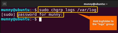 How To Create A User In Ubuntu As Read Only Access To Log Folder