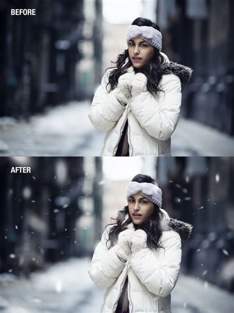 How To Make Snow In Photoshop With Custom Brushes Fstoppers