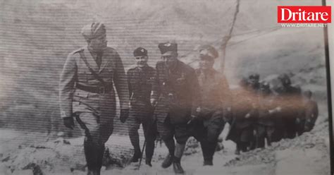 Fotografia E Rrallë E Musolinit Në Berat Ngjarjet E Ditës