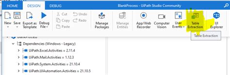 Help Me To Navigate To Data Scraping Feature Studio UiPath