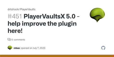 Playervaultsx Help Improve The Plugin Here Issue Drtshock Playervaults Github
