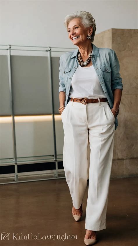 Stylish Reinvention 15 Fashion Inspirations For Women 50 And Above