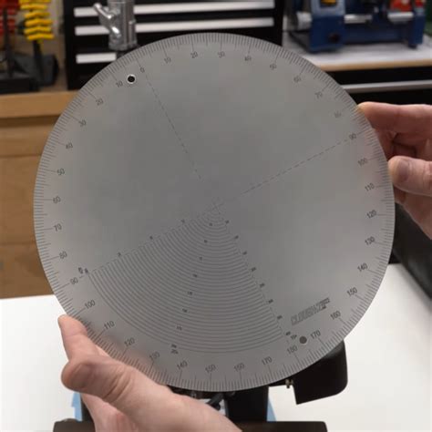 Using A Laser Cutter To Replicate An Optical Comparator Screen Hackaday